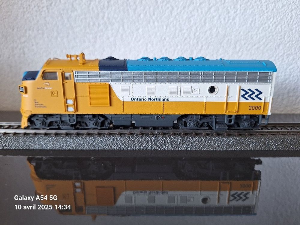 Märklin HO mfx. Locomotive F7 Ontario Northland,selon photos (Neu und ...