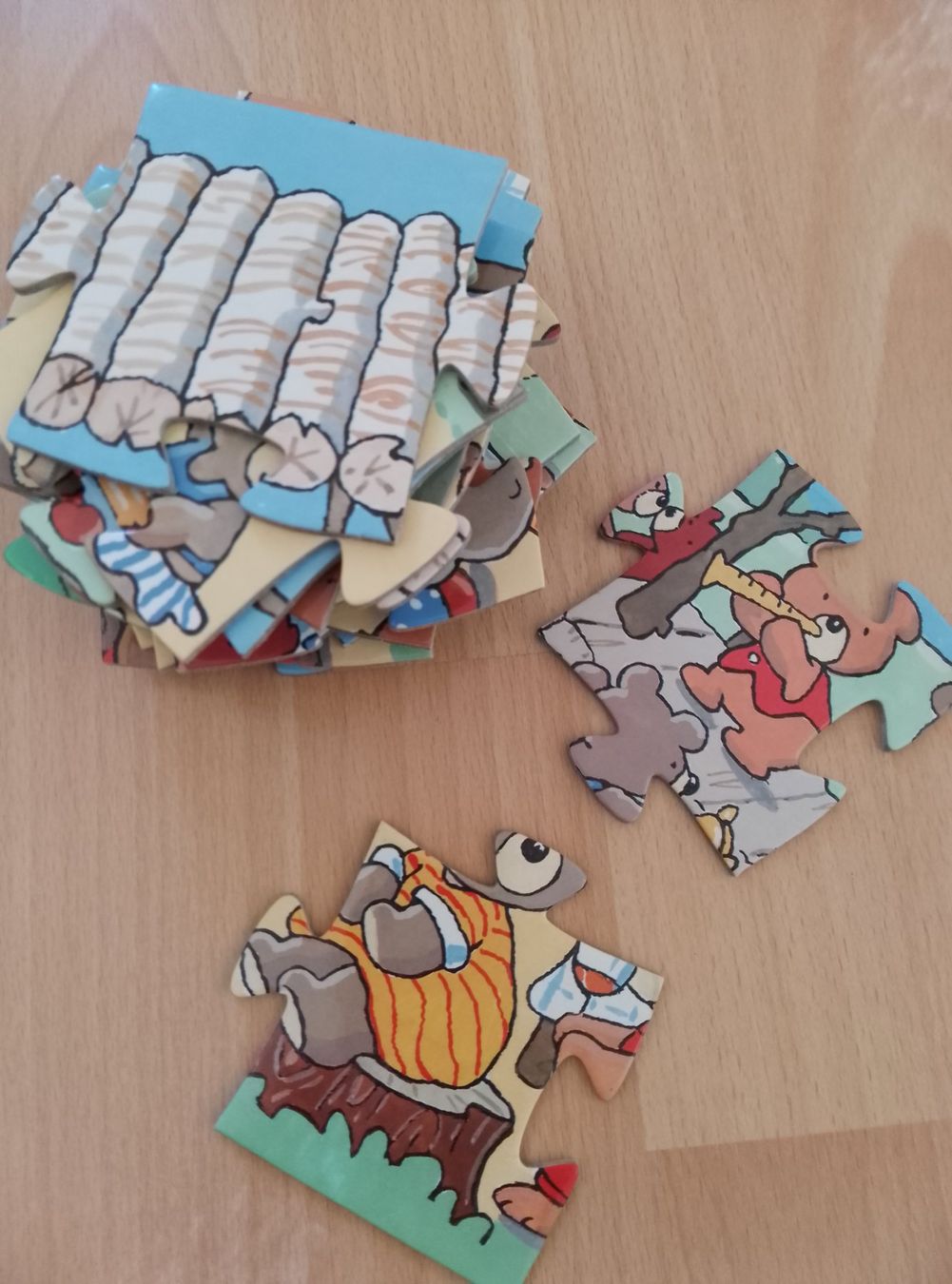 Djeco - Puzzle "Le bal des ours" - 24 pièces, parfait état! (Neuf (Voir ...