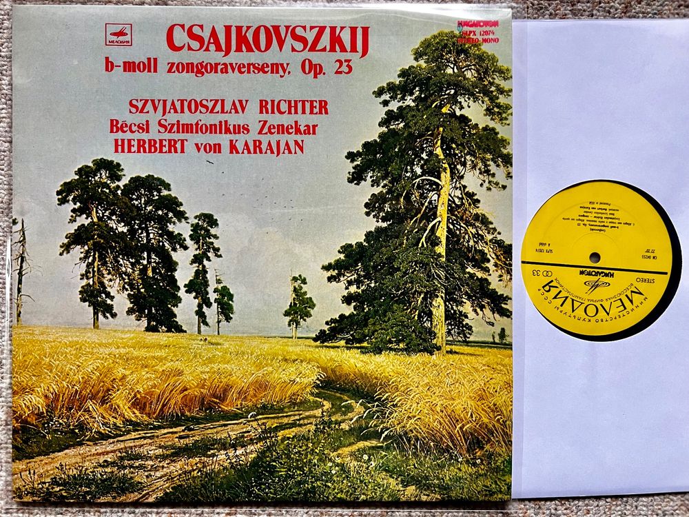 Tchaikovsky Richter Karajan LP GEWASCHEN RAR | Kaufen auf Ricardo