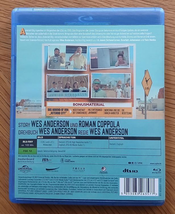 Asteroid City (Blu-ray) Topzustand!!! (Neu (gemäss Beschreibung)) in ...