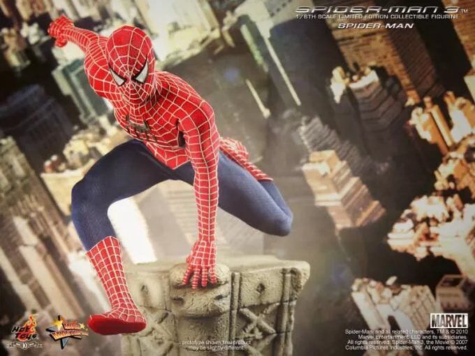 Hot Toys MMS143 Spider-Man 3 12 inch Limited (Gebraucht) in ...