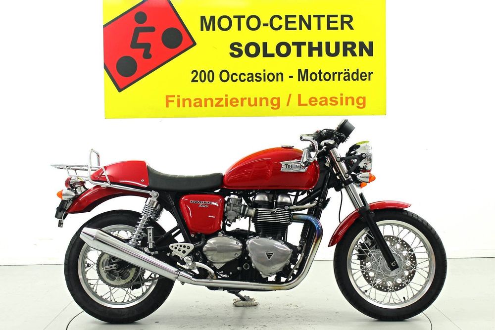 Triumph Thruxton (Gebraucht) in Kestenholz für CHF 6500 – nur Abholung auf Ricardo kaufen