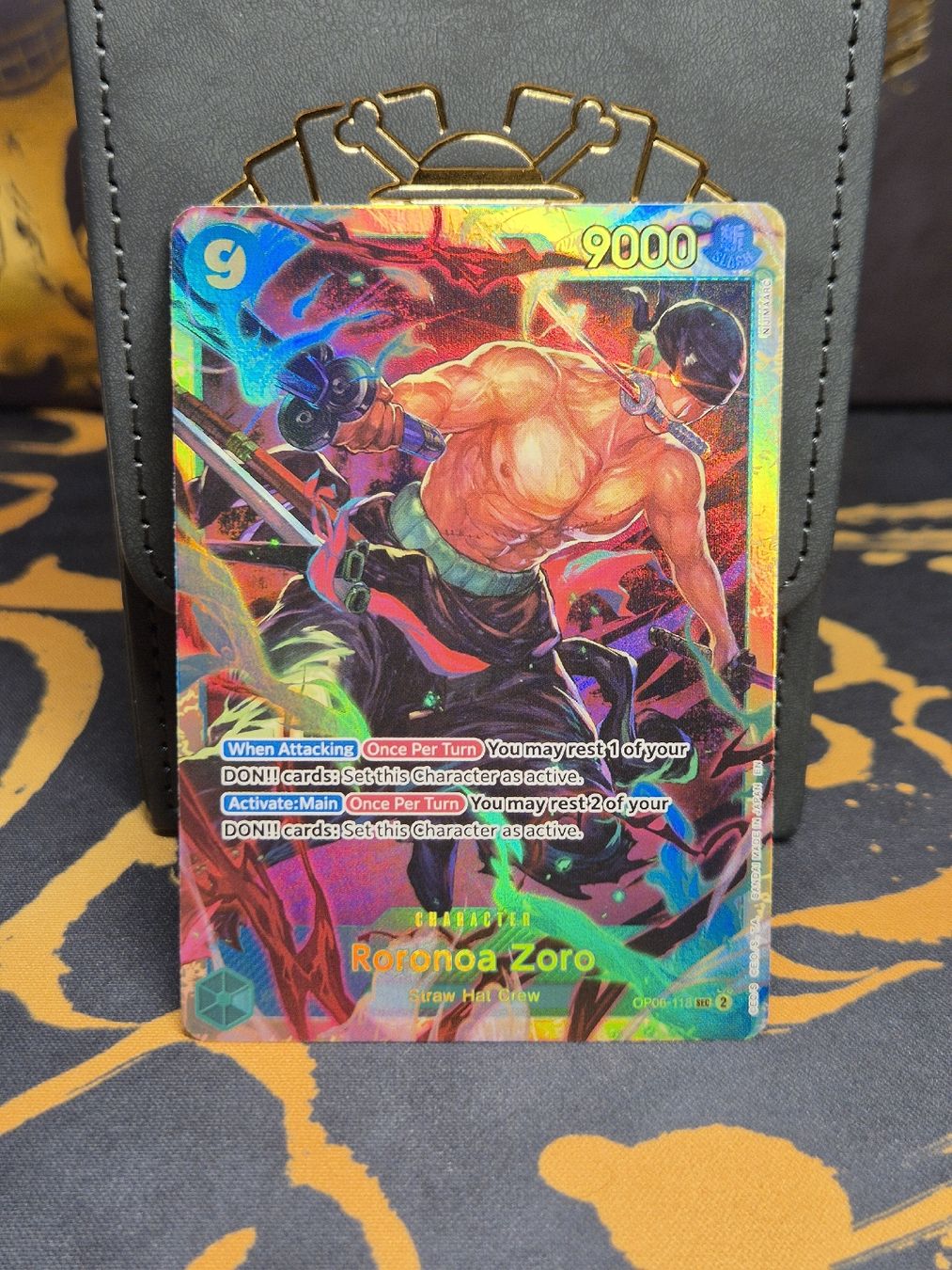 One piece card Roronoa Zoro (Reprint) SEC OP06-118 EN (Neu (gemäss ...