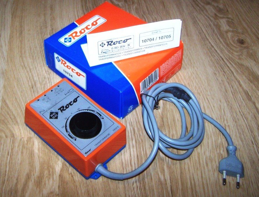 Roco 10704 Trafo/Regler 12 VA für Gleichstrom HO+N+TT+0 (Gebraucht) in ...