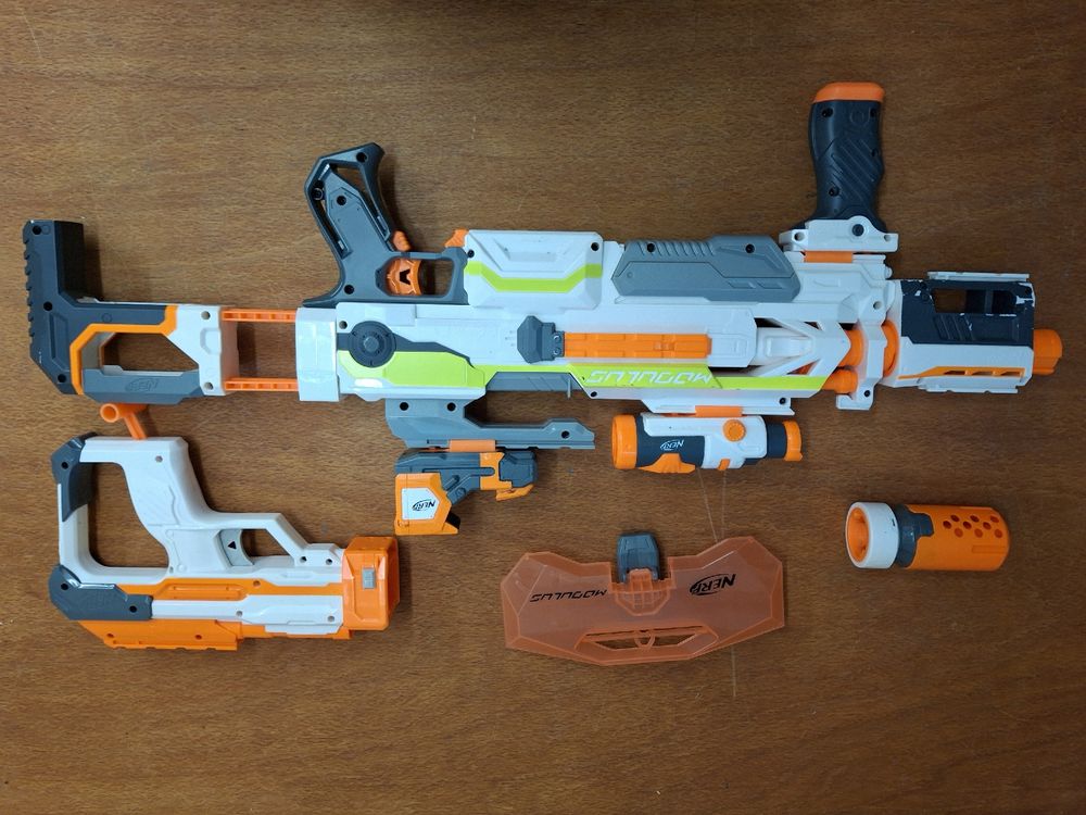 NERF Grosses Set Modulus Stryfe Retaliator (Gebraucht) in Niederbipp ...