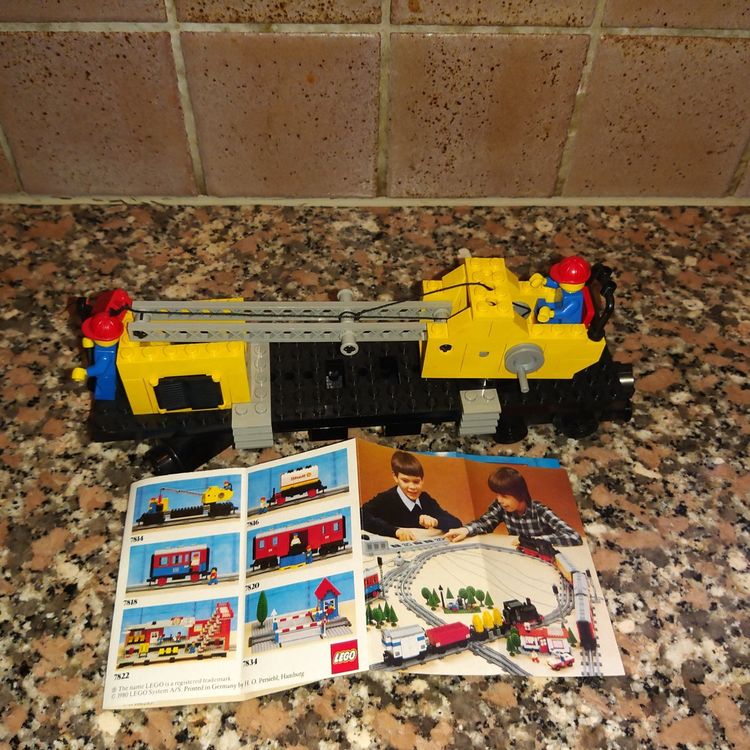 Lego 7814 Gleiskran zu 12 V Bahn | Kaufen auf Ricardo