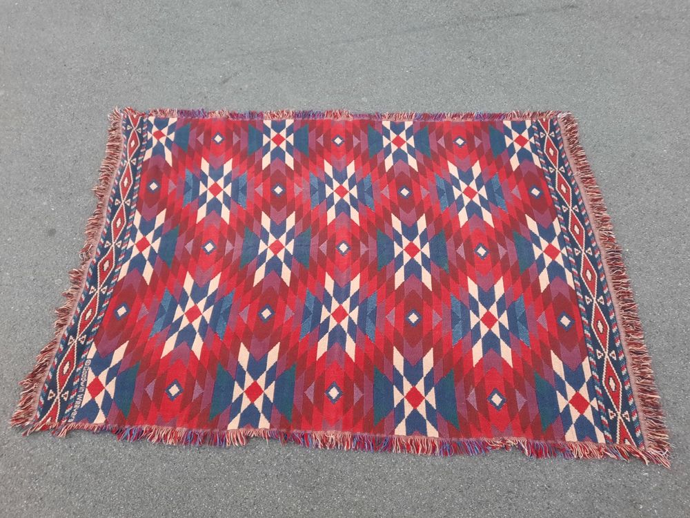 Schöne Decke, Boho, Wohndecke oder Picknickdecke (Gebraucht) in ...