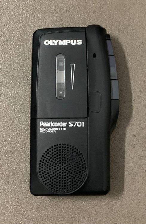 Diktiergerät Olympus Pearlcorder S701 Microcassette Recorder (Gebraucht) in Pratteln für CHF 49. ...