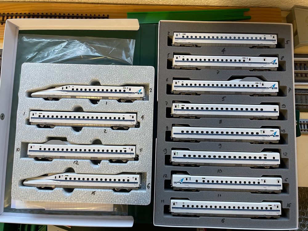 Kato 10-1174 + 10-1176 12 teiliger Shinkansen N700, Digital (Neu (gemäss Beschreibung)) in ...