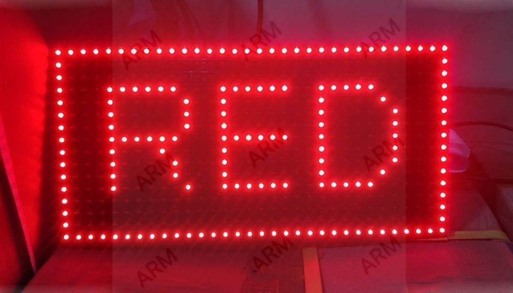 LED Dot Matrix Display 32x16 für Arduino, ESP8266, ESP32 | Kaufen auf Ricardo