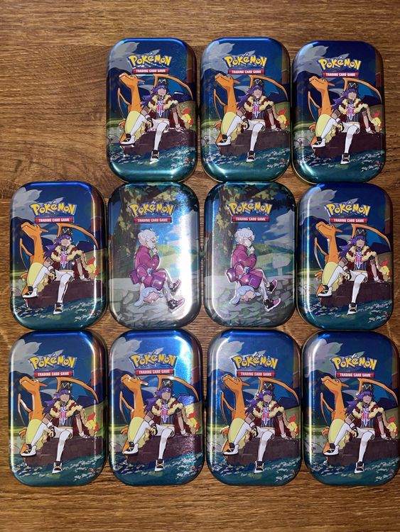 11x Pokemon Mini Tins Glurak (Leer/Empty) ab 20.- (Gebraucht) in Bern ...