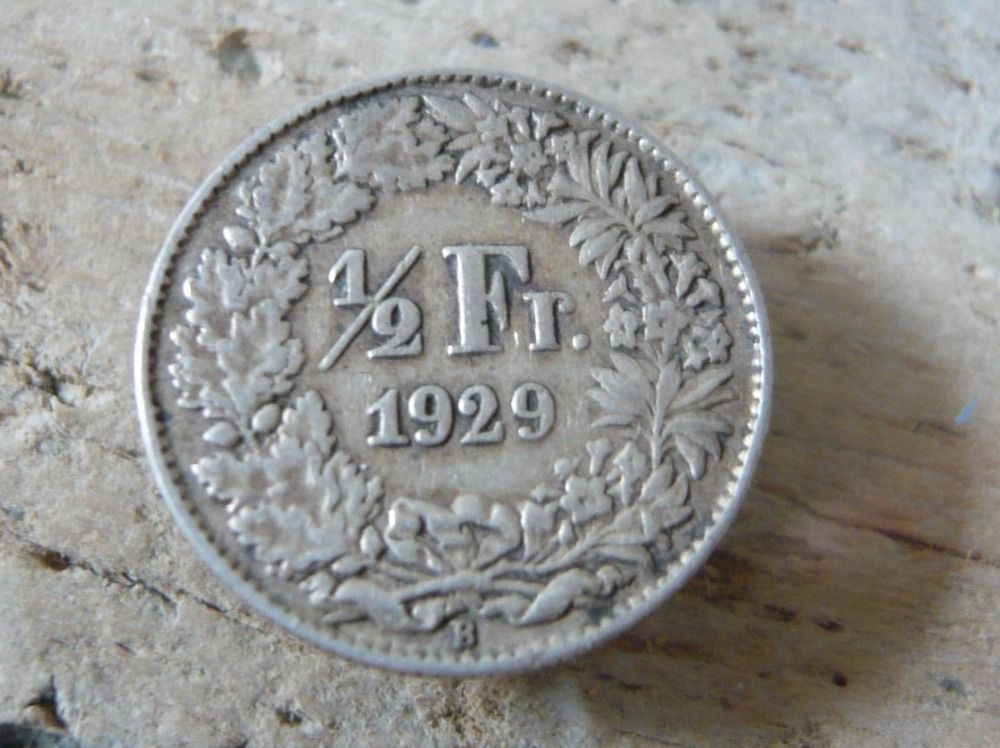 50 RAPPEN 1929 (Gebraucht) in Echallens für CHF 1.6 – mit Lieferung auf Ricardo kaufen