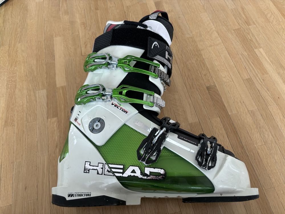 Skischuh HEAD weiss/ grün Grösse 280 / 285 NP: 360,- | Kaufen auf Ricardo