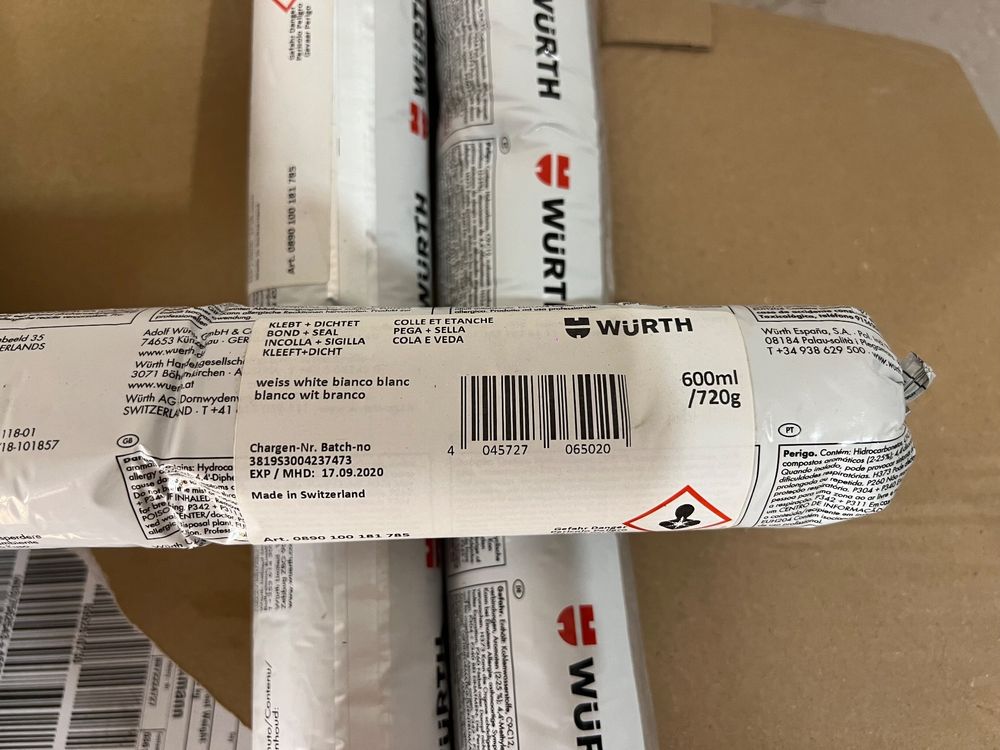 Würth 39x maler-Acryl 3x Kleber | Kaufen auf Ricardo