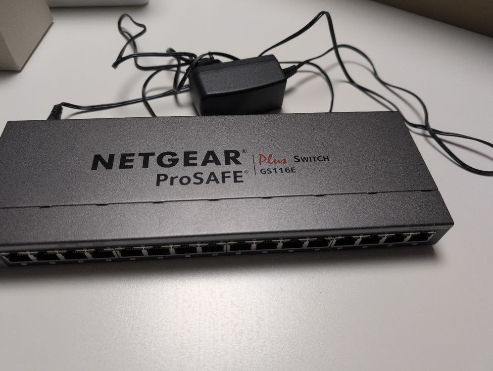 NETGEAR ProSafe Plus Switch GS116E 16-Port Gigabit Switch | Kaufen auf ...