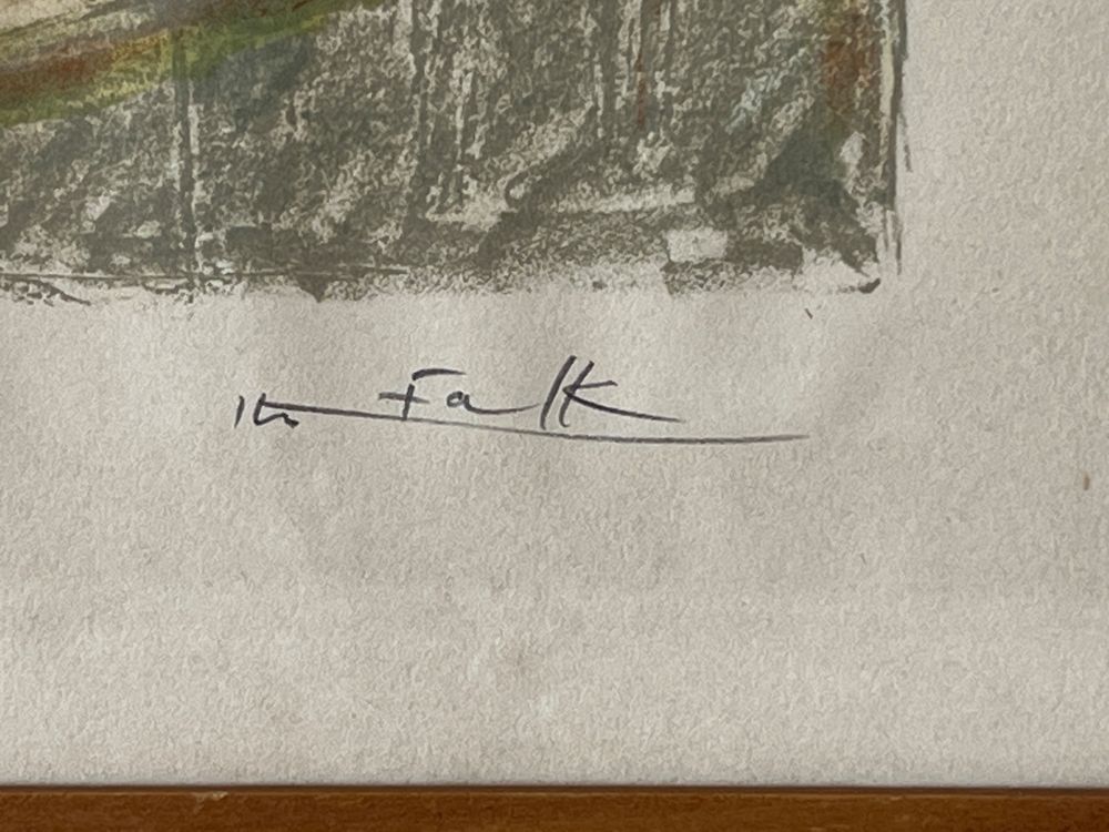 Hans Falk (1918 - 2002) Lithografie | Kaufen auf Ricardo