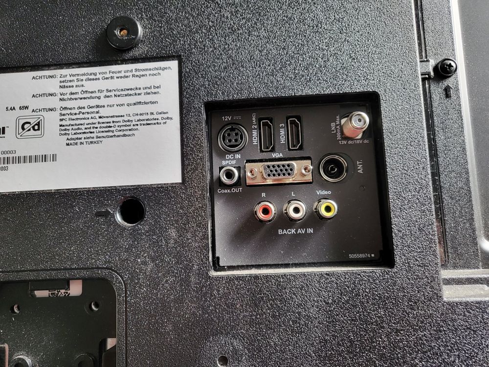 Smart TV SPC 32 Zoll 12Volt und 230 Volt (Neu (gemäss Beschreibung)) in ...