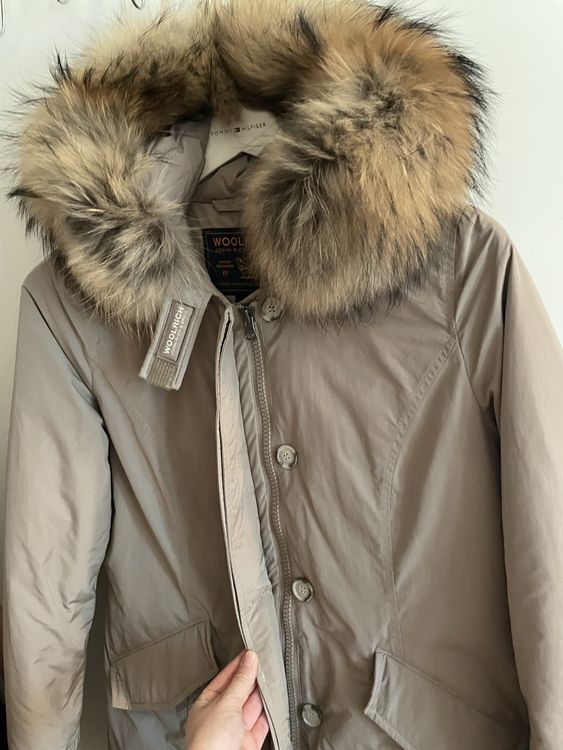 Woolrich Arctic Parka Echtfell Gr. M Winterjacke (Neu (gemäss ...
