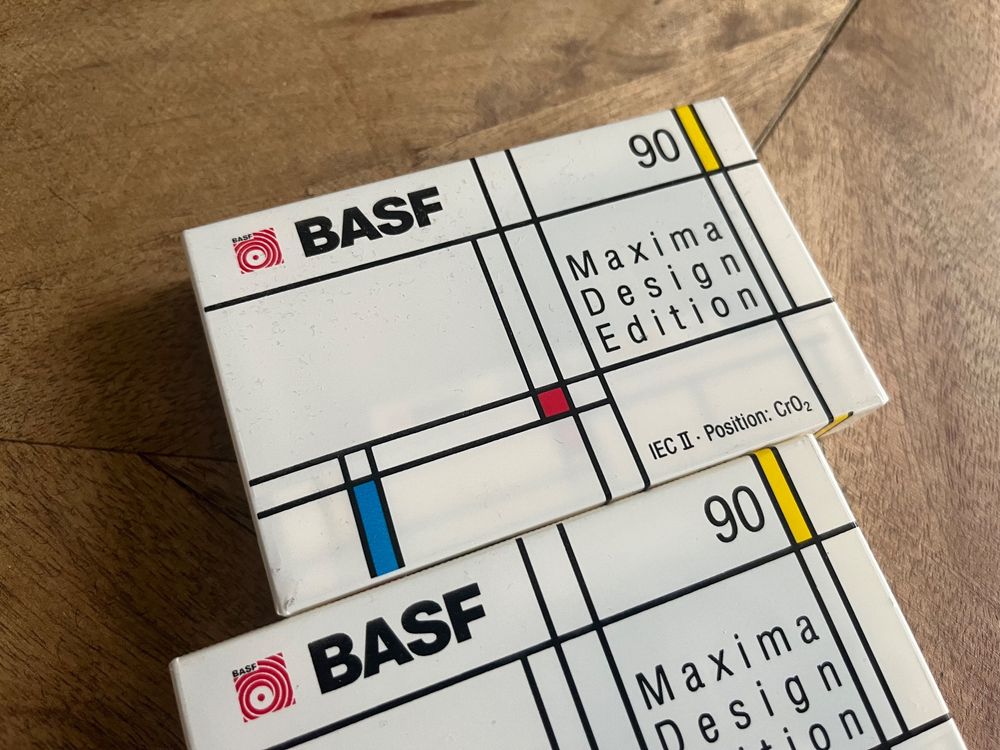 2x BASF Maxima Design Edition 90 - Kassetten / RAR! (Neu und ...