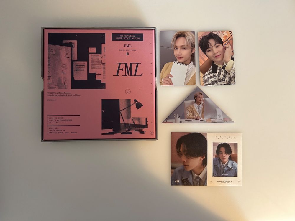 Seventeen fml faded mono life ver album, kpop (Gebraucht) in ...