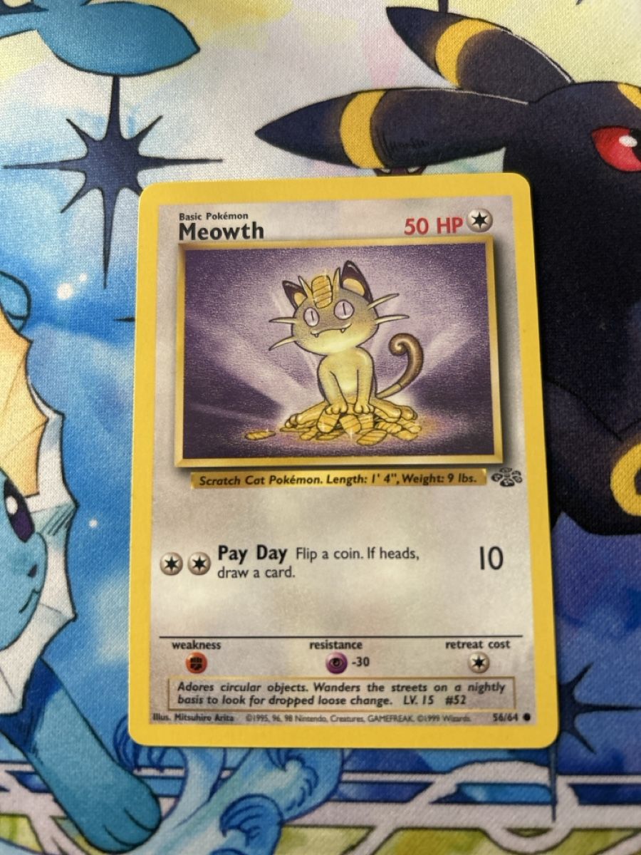 Pokemon Jungle Meowth 56/64 (Neu (gemäss Beschreibung)) in Zürich für ...