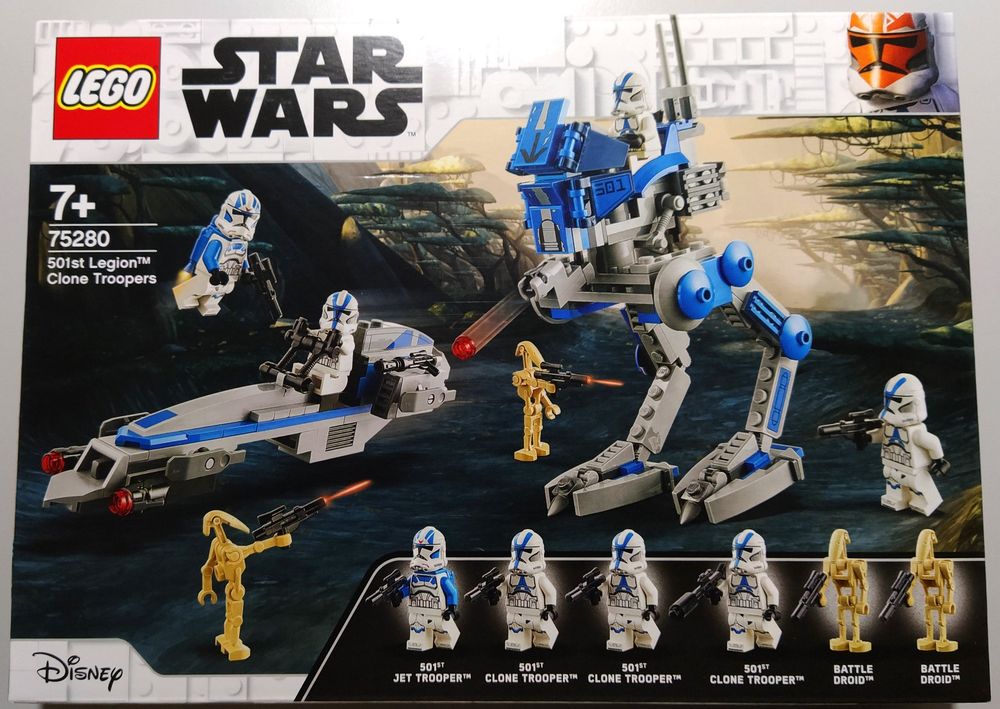 Lego NEU OVP! 75280 Clone Troopers der 501. Legion (2020) (Neu und ...