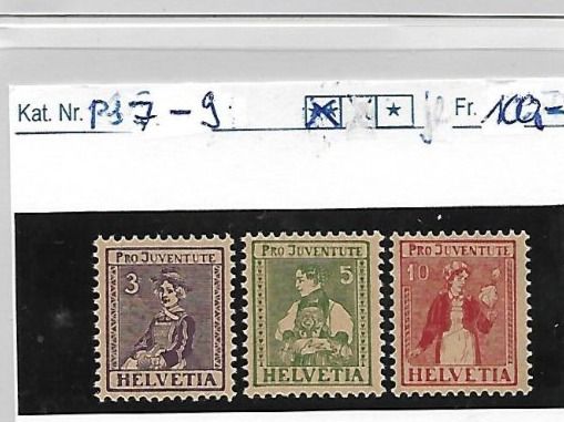 PJ ** 1917 Kat: CHF 100.- (Neu (gemäss Beschreibung)) in Basel für CHF 5 – mit Lieferung auf ...