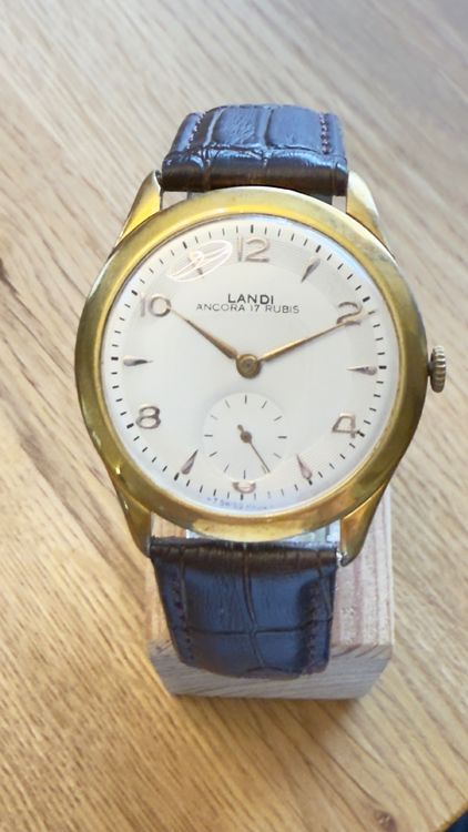 Montre Homme LANDI Ancora 19 Rubis Vintage 1942 👍🏼 (D'occasion) à ...