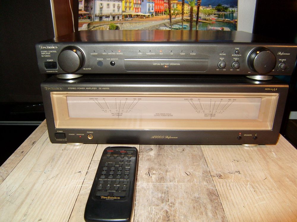 Technics AS900 REFERENCE das ORIGINAL plus original Preampl. (Gebraucht ...