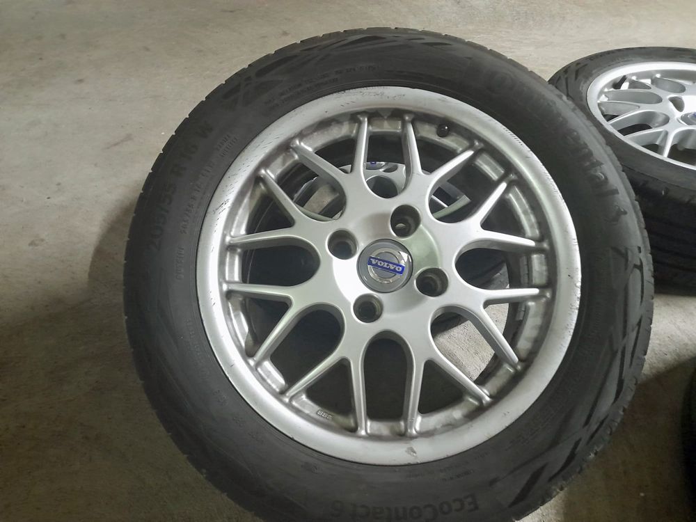 Original Volvo BBS Felgen Set (V40) mit Sommerreifen (Gebraucht) in ...