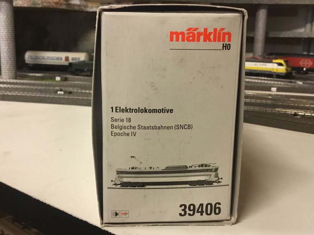 Loc Märklin 39406 SNCB mfx sound + 3 x TEE étoile du Nord (Neu (gemäss ...