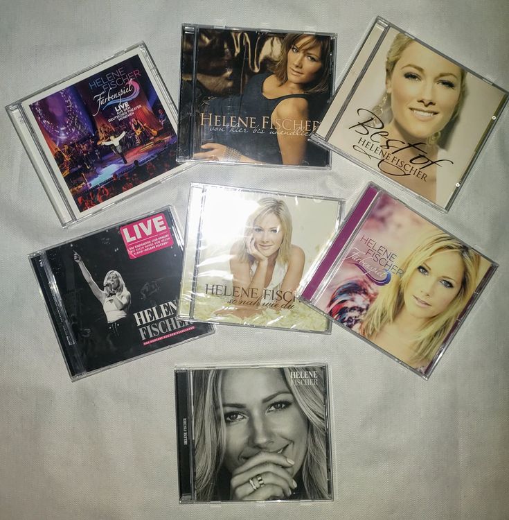 HELENE FISCHER CD SAMMLUNG 9 STÜCK ** NEU & VERSCHWEISST ** (Neu ...