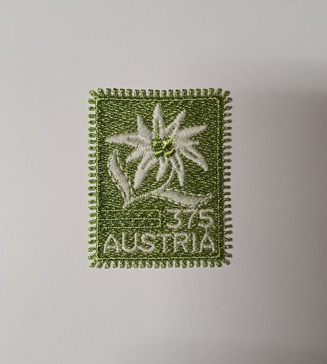 Stickereimarke "Edelweiss" - postfrisch aus Österreich (Neu (gemäss ...