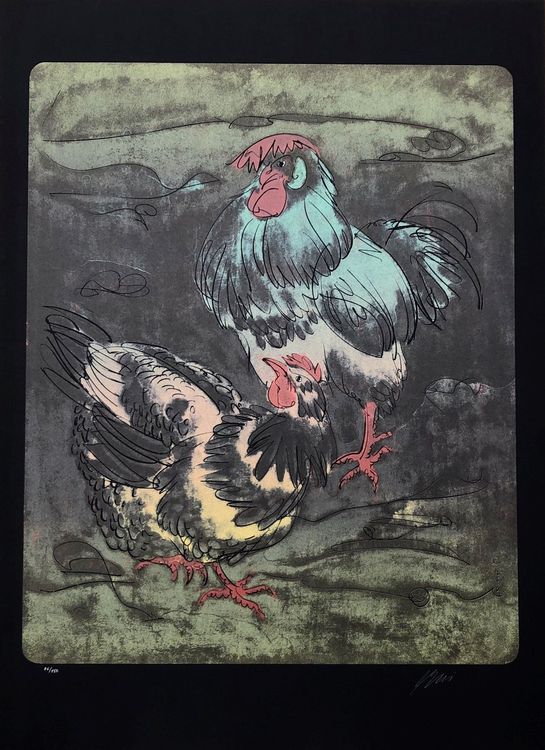 Hans Erni Orig Lithographie Handsigniert (Gebraucht) in Hochdorf für CHF 355 – mit Lieferung auf ...