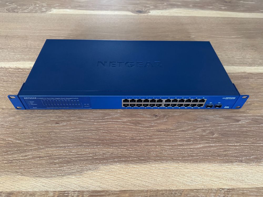 NETGEAR ProSAFE 24-Port PoE+ Switch GS724TP (Gebraucht) in Wiedlisbach ...