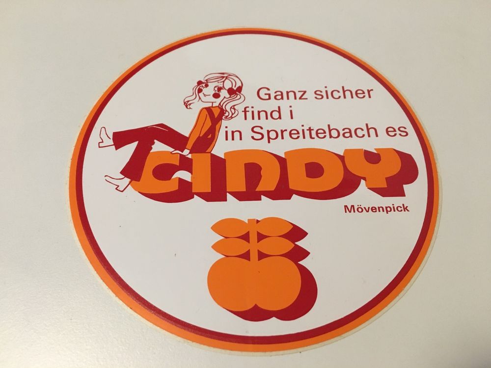 Sticker - Aufkleber - CINDY - Mövenpick | Kaufen auf Ricardo