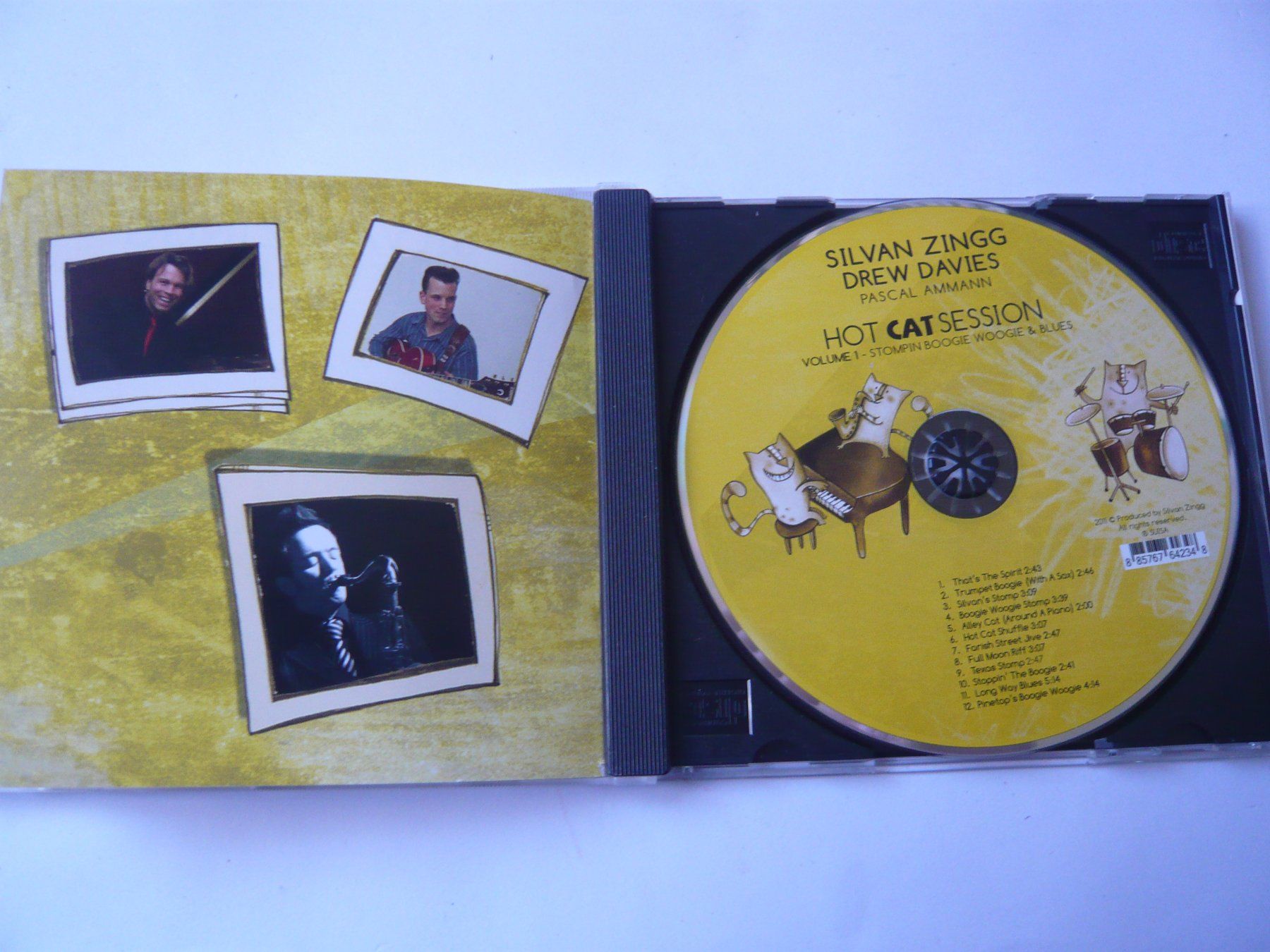 SILVAN ZINGG - DREW DAVIES Hot Cat Session Vol. 1 (Gebraucht) in ...