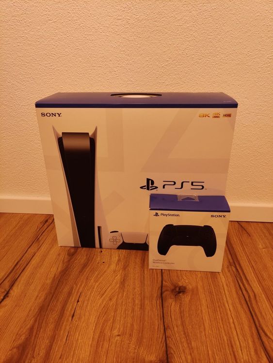 PS5 Disk Edition + Controller Schwarz | Kaufen auf Ricardo
