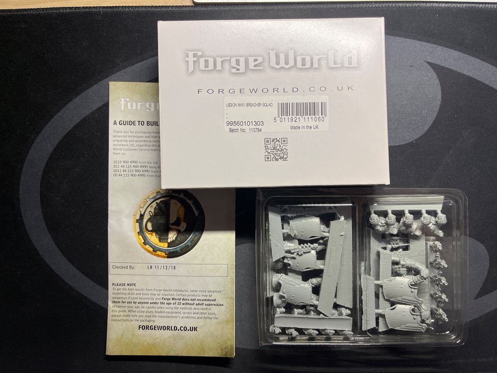 Warhammer / Forge World Legion MKIII Breacher Squad | Kaufen auf Ricardo