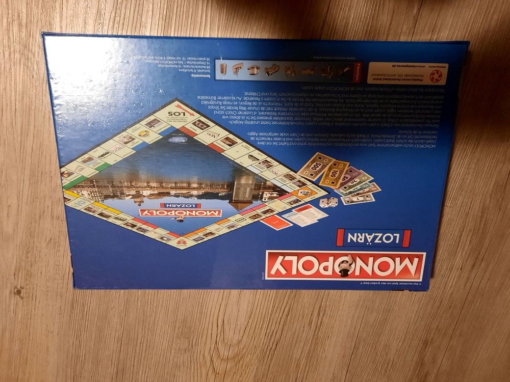 Monopoly Lozärn (Neu und originalverpackt) in Luzern für CHF 40 – mit Lieferung auf Ricardo kaufen