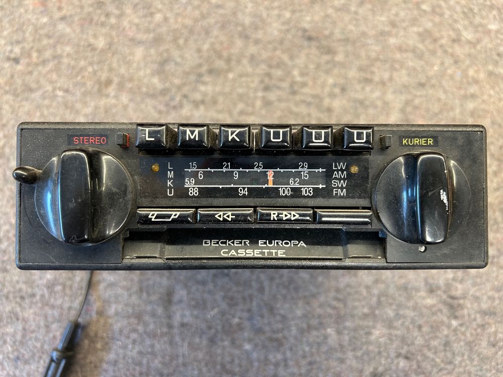 Verkaufe Autoradio Becker Europa (Gebraucht) in Scuol für CHF 63 – mit ...
