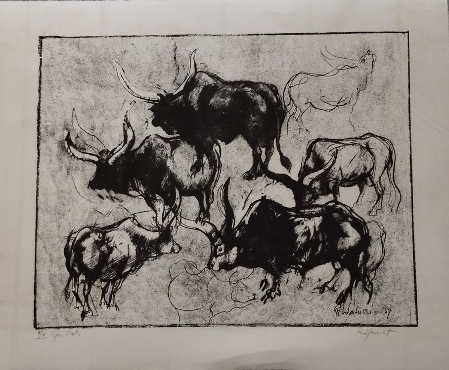 Peter Rüfenacht (1935) Lithographi Handsignature | Acheter sur Ricardo