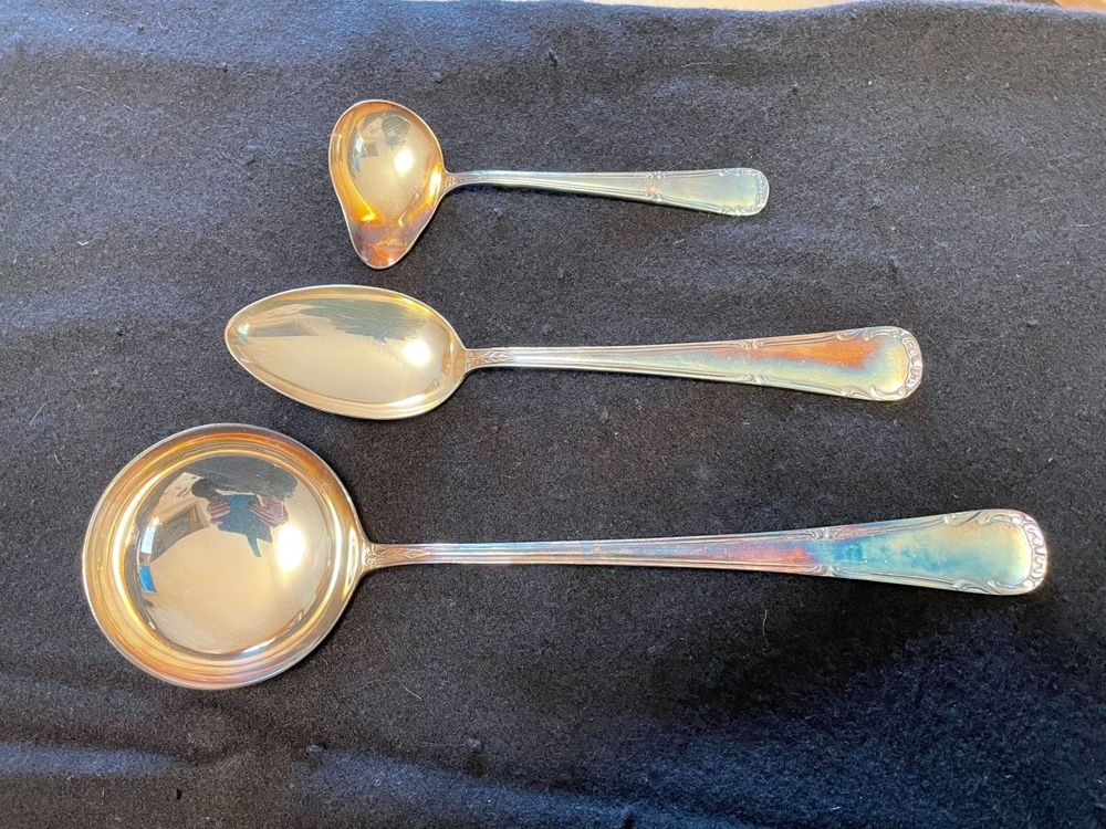 Silberbesteck Sola 100er für 12 Personen (Gebraucht) in Frenkendorf für CHF 190.3 – mit ...