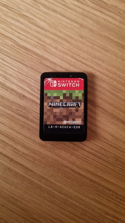 Minecraft (nur Cartridge) Nintendo Switch (Gebraucht) in Montagnola für ...
