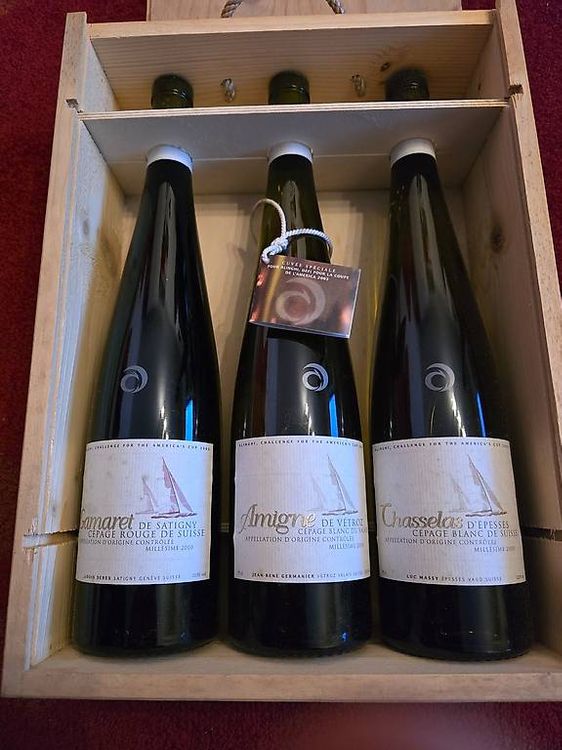 Coffret collection 3 bouteilles de vin (Gebraucht) in Chigny für CHF 90 ...