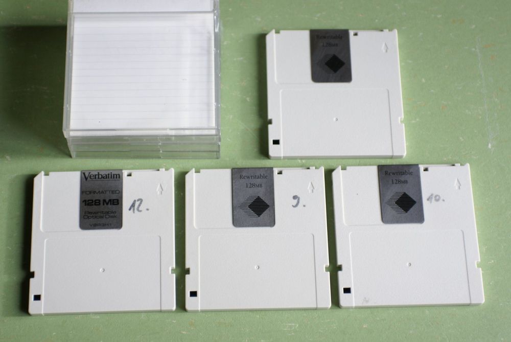 MO Disk 128 MB / 4 Stück optical disc | Kaufen auf Ricardo