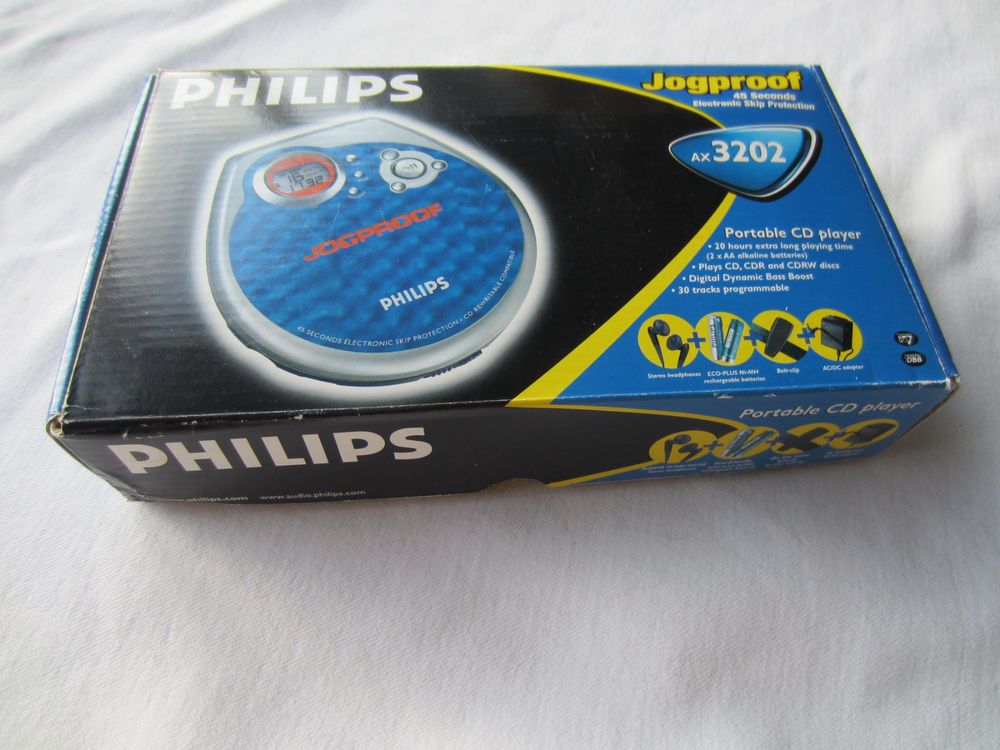 Philips AX3202 Walkman Disc CD Player Discman portable (Gebraucht) in ...