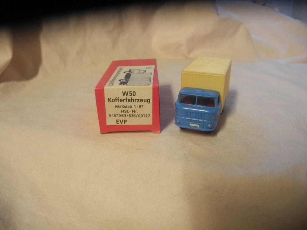 EX DDR VEB MINI CAR W 50 KOFFERFAHRZEUG | Kaufen auf Ricardo