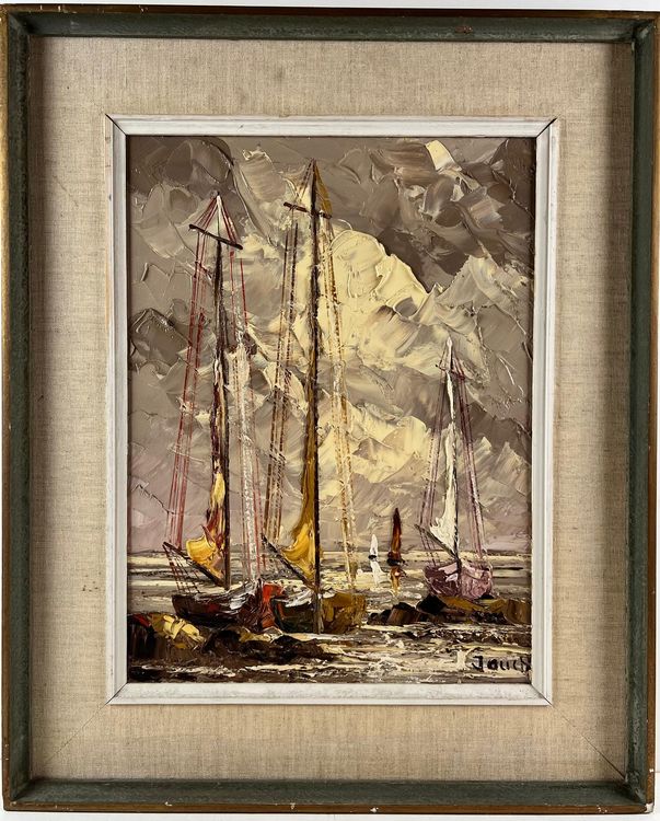 Botte auf dem Meer Gemälde Signiert. (Gebraucht) in Neuhausen am Rheinfall für CHF 10 – mit ...