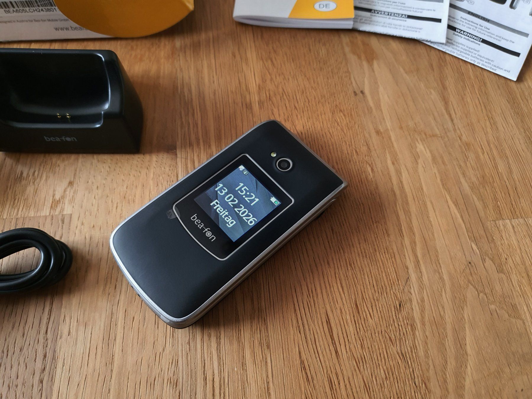 Bea-Fon SL605 LTE (4G) Silverline Tasten Klapphandy NEU (Neu (gemäss ...